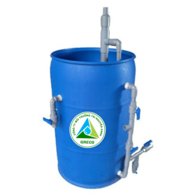 Bộ lọc nước tự chế từ thùng phuy 220 lít lọc nước giếng nhiễm phèn ...